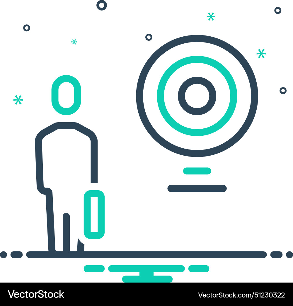 Aim Royalty Free Vector Image - VectorStock