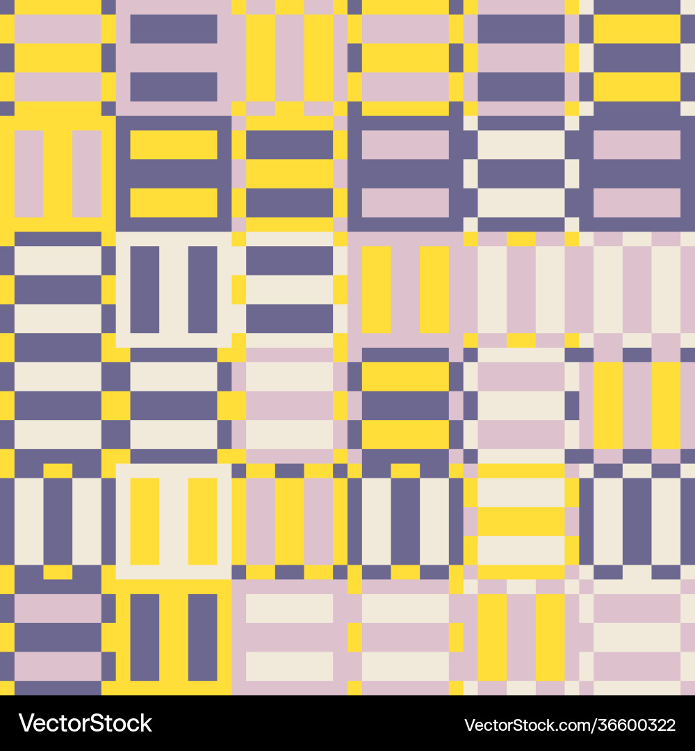 Geometric Mosaic Pattern Royalty Free Vector Image