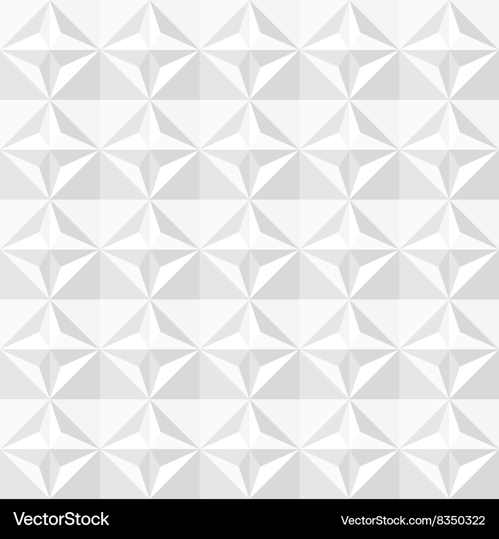 White geometric texture seamless Royalty Free Vector Image
