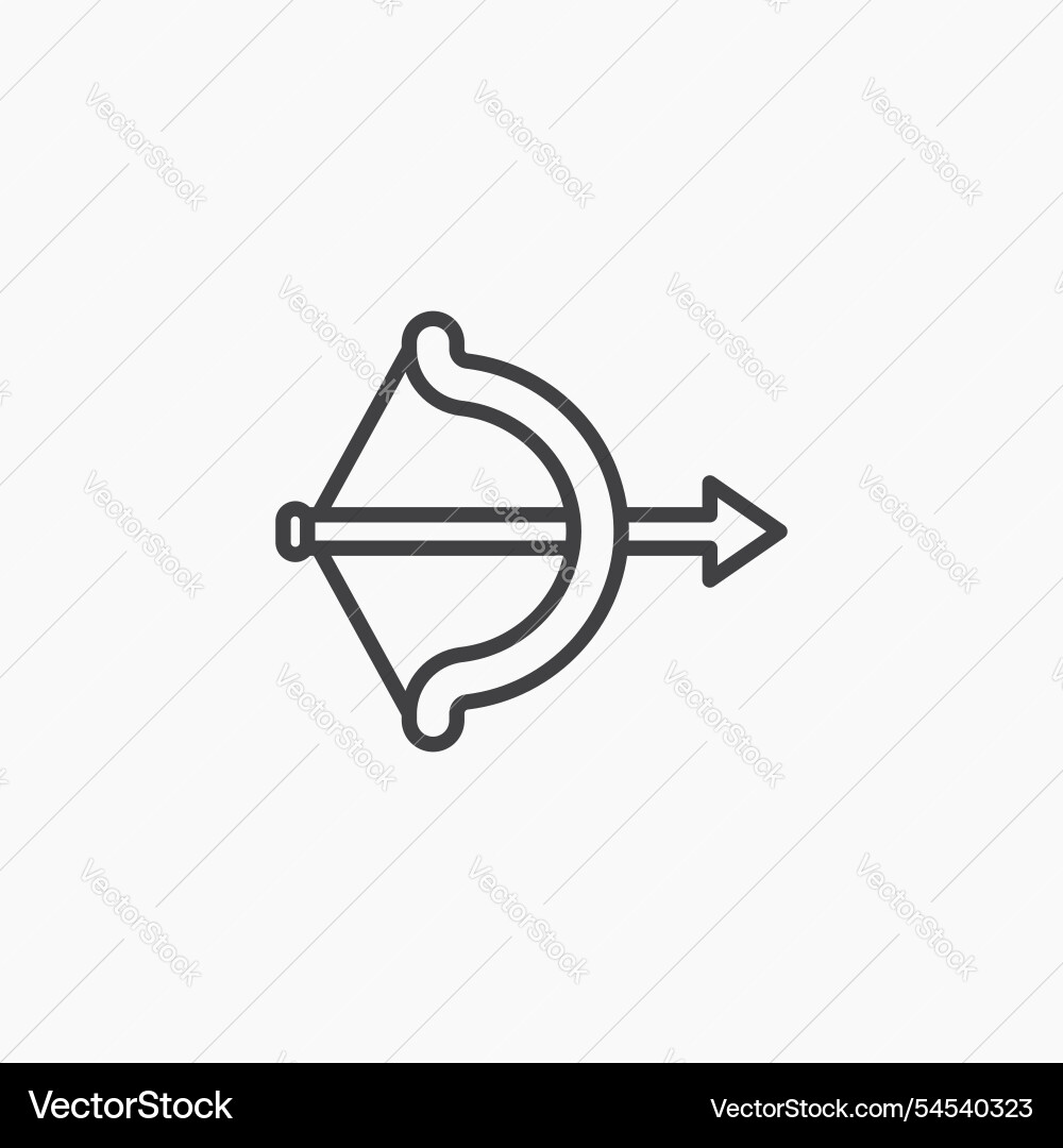 Archery icon Royalty Free Vector Image - VectorStock