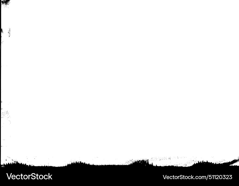 Grange photocopy highlight frame or printed print Vector Image