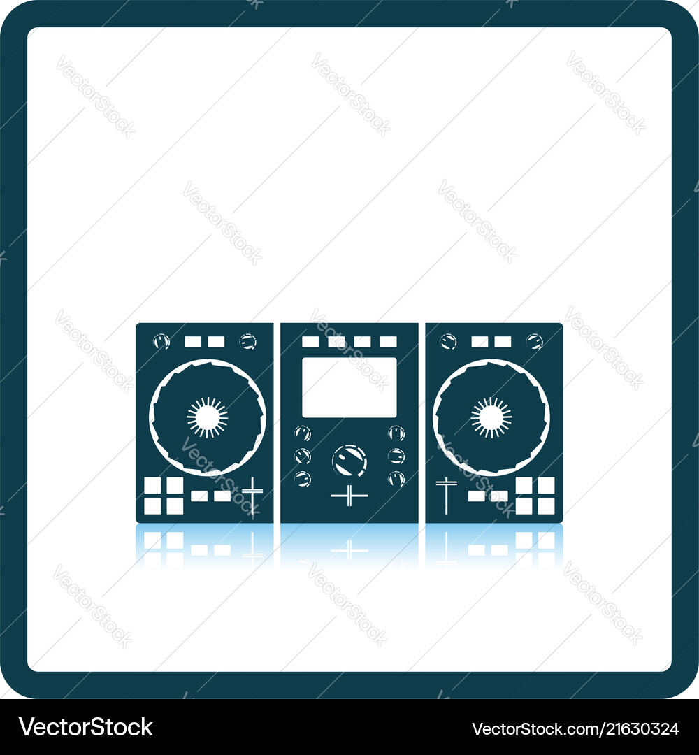 Dj icon Royalty Free Vector Image - VectorStock