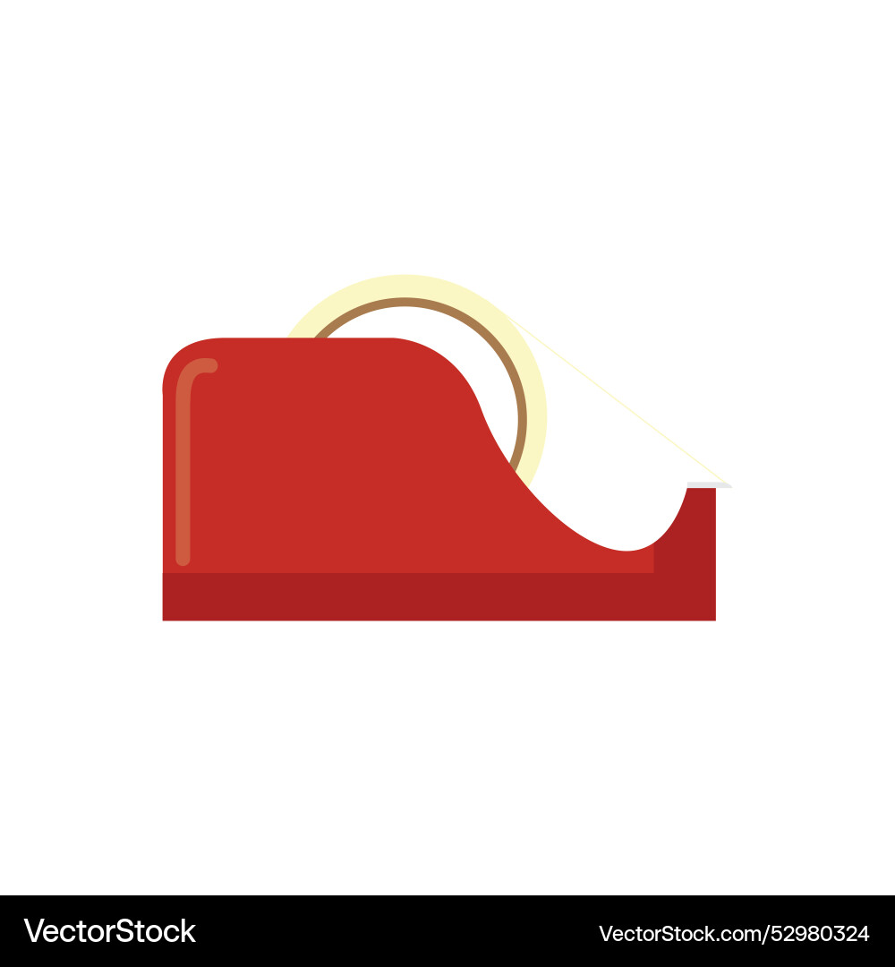 Sticky tape cartoon free space for text Royalty Free Vector