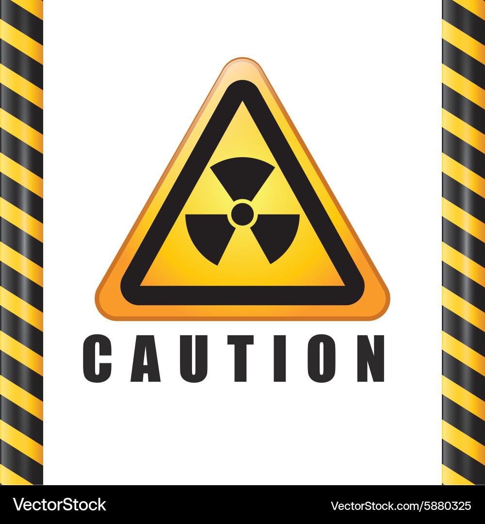 Warning sign design Royalty Free Vector Image - VectorStock