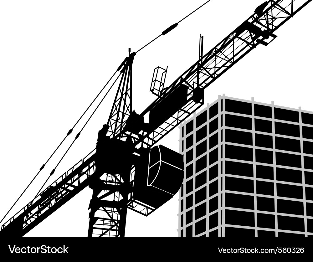 Building construction Royalty Free Vector Image