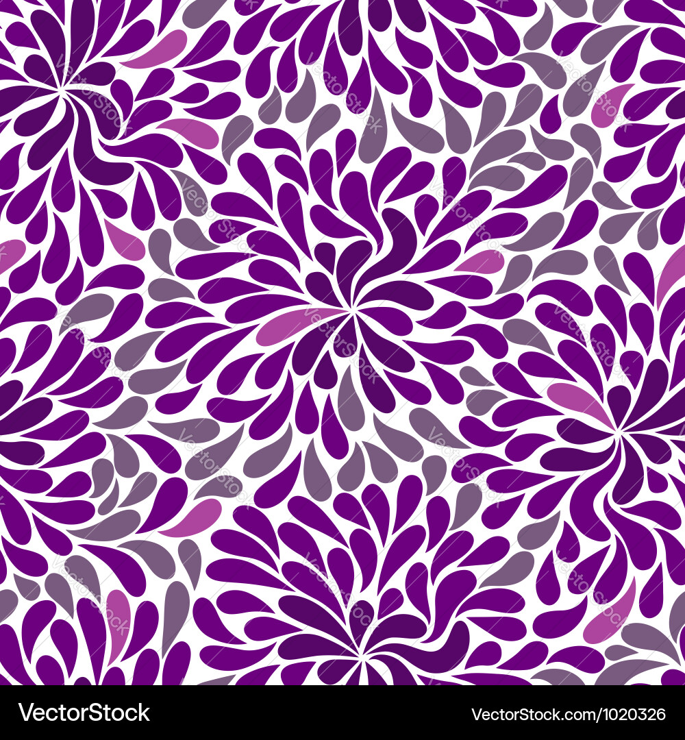 Floral Violet Pattern Royalty Free Vector Image