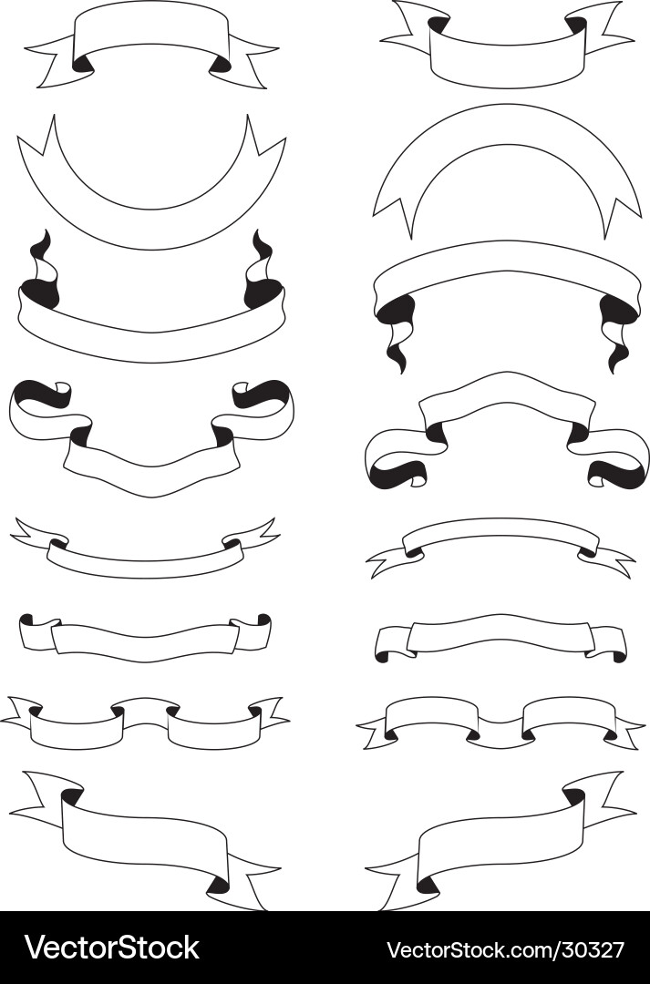 Banners Royalty Free Vector Image - VectorStock