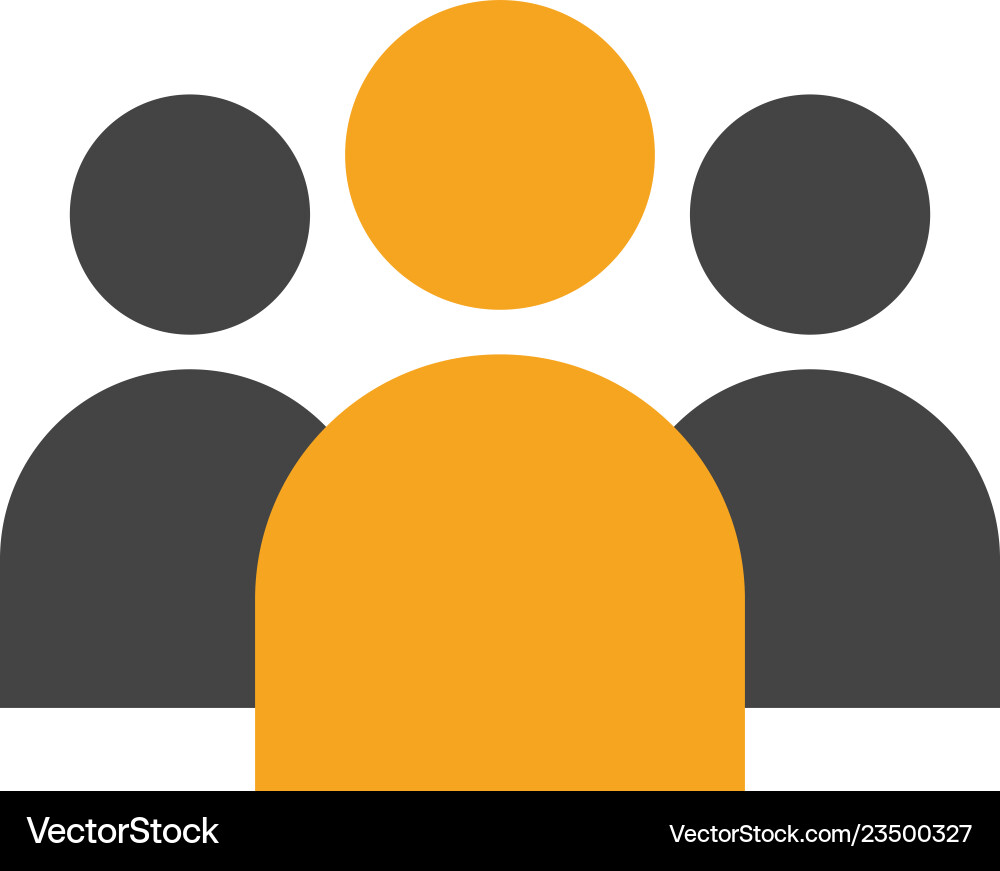 People icon graphic design template Royalty Free Vector