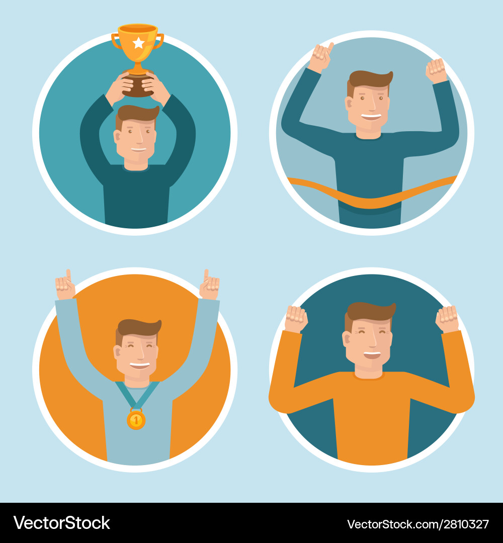 Winners Royalty Free Vector Image - VectorStock
