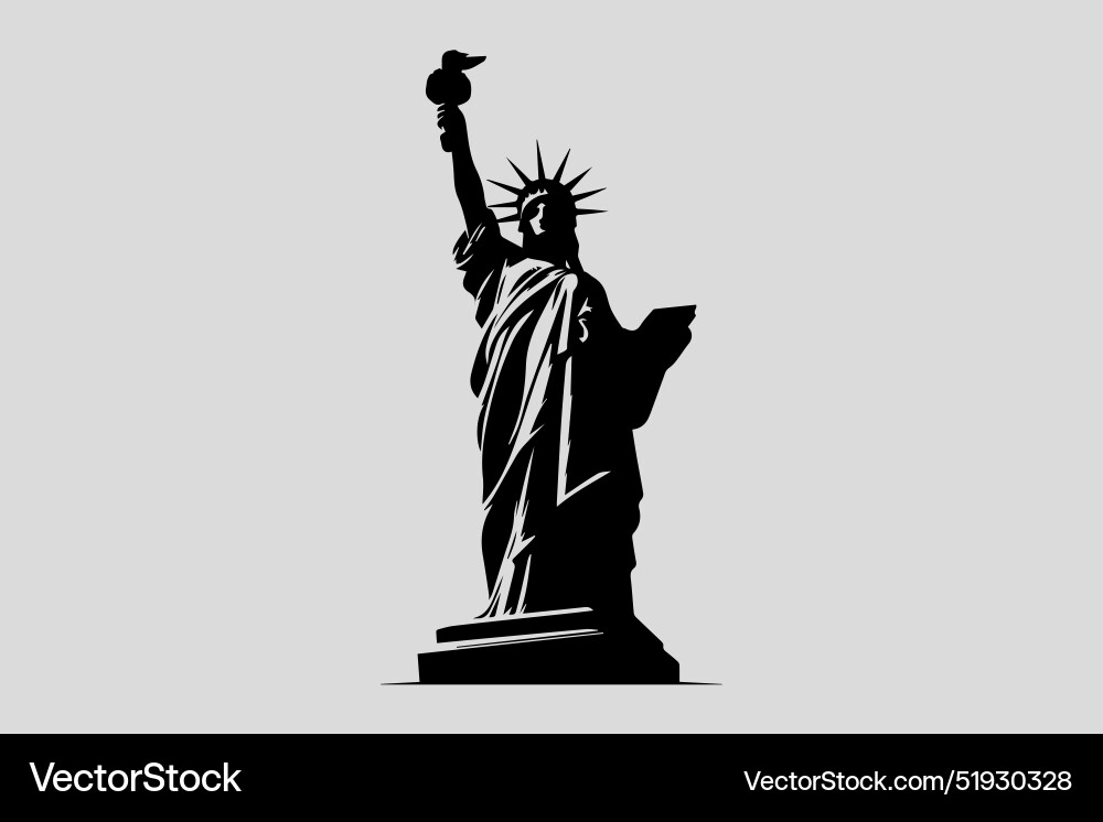 Statue of liberty Royalty Free Vector Image - VectorStock