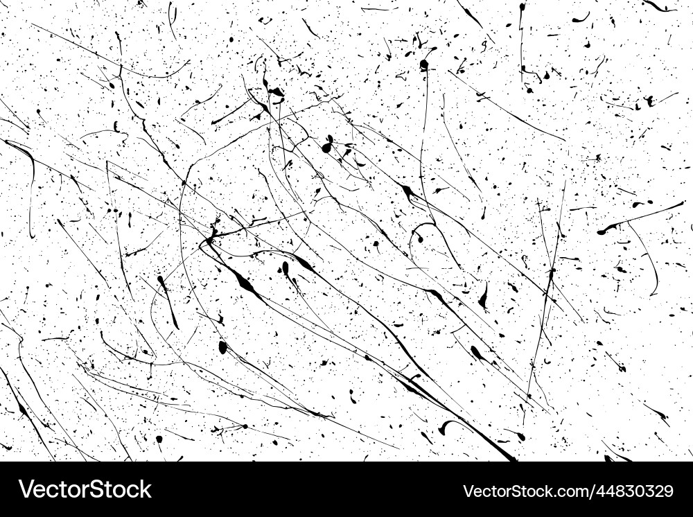 Black paint splatter Royalty Free Vector Image