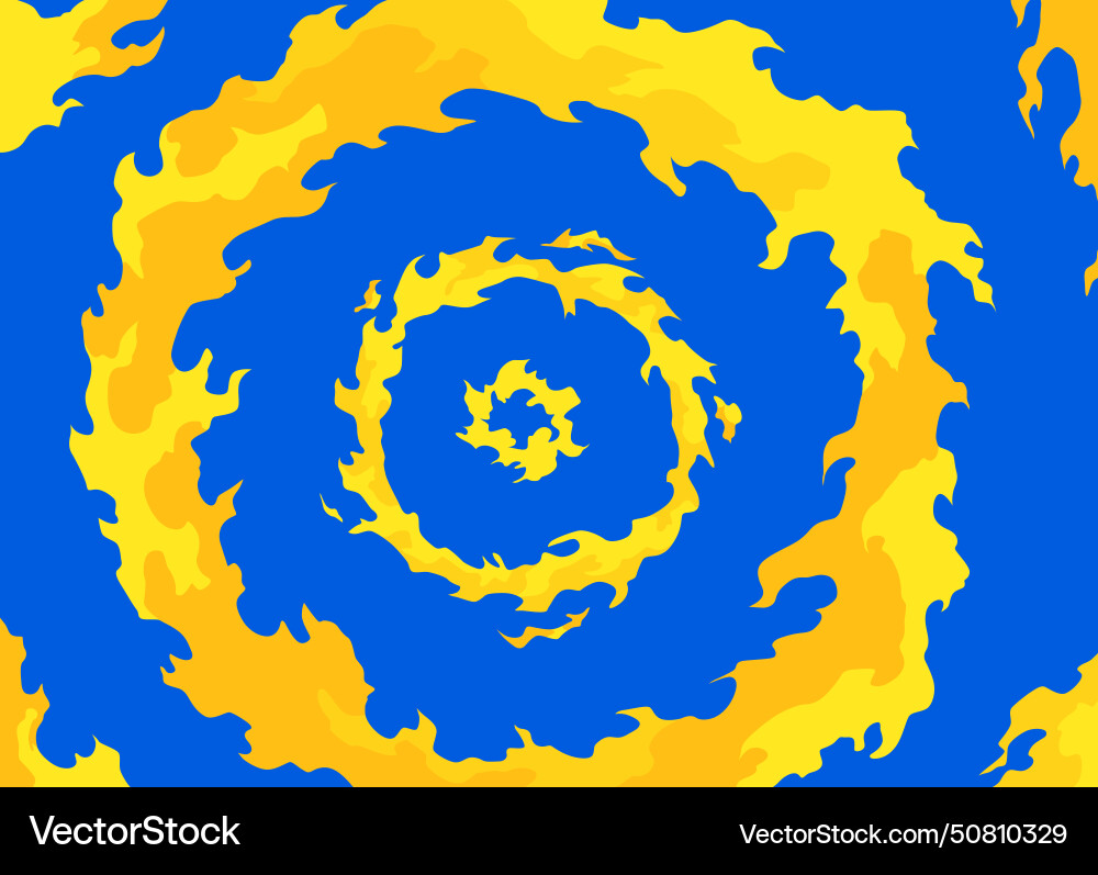 Comic book flame background cartoon explosion Vector Image