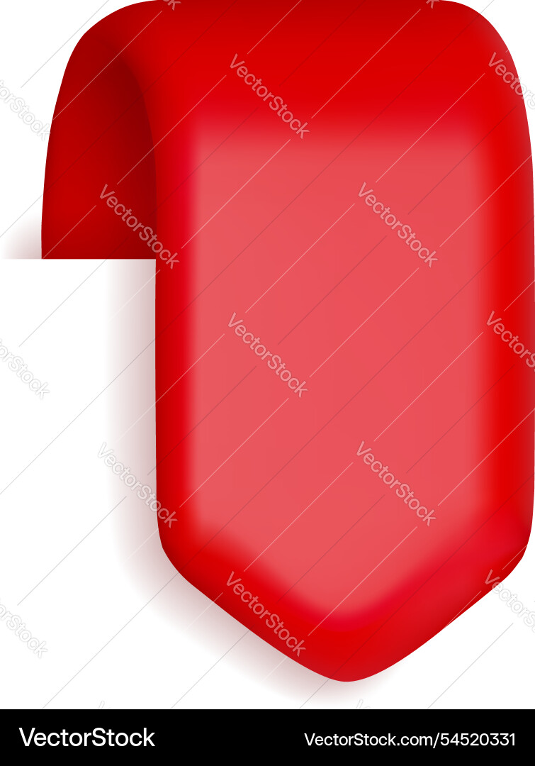 Red price tag icon Royalty Free Vector Image - VectorStock