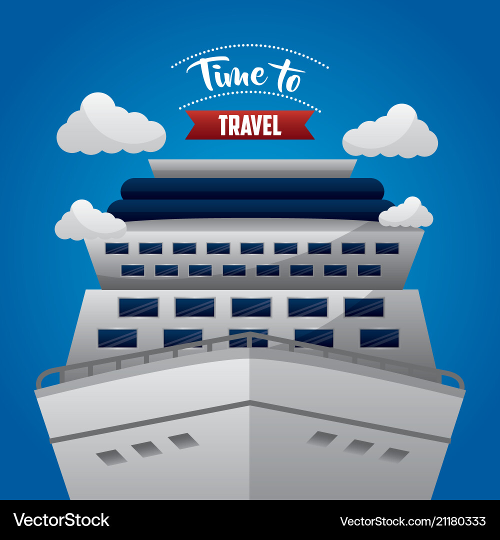 Travel around the world Royalty Free Vector Image