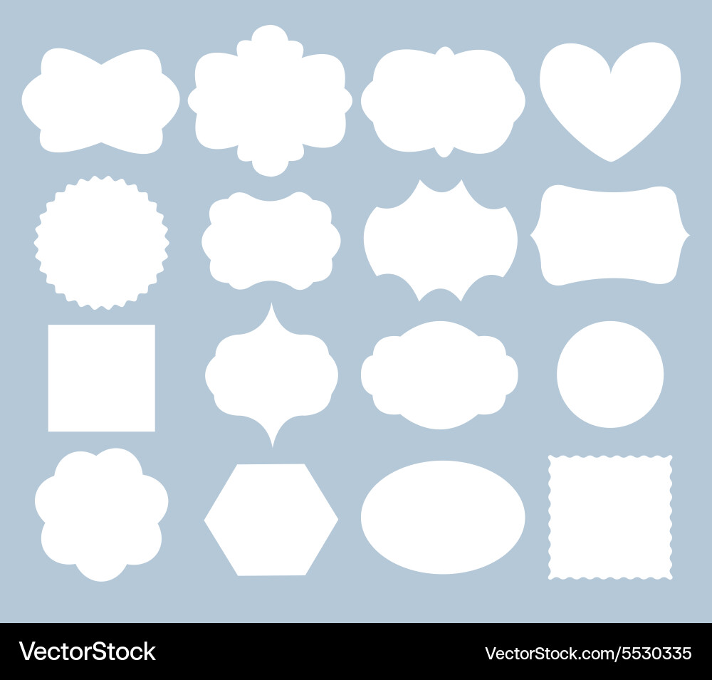 Set of frames Royalty Free Vector Image - VectorStock