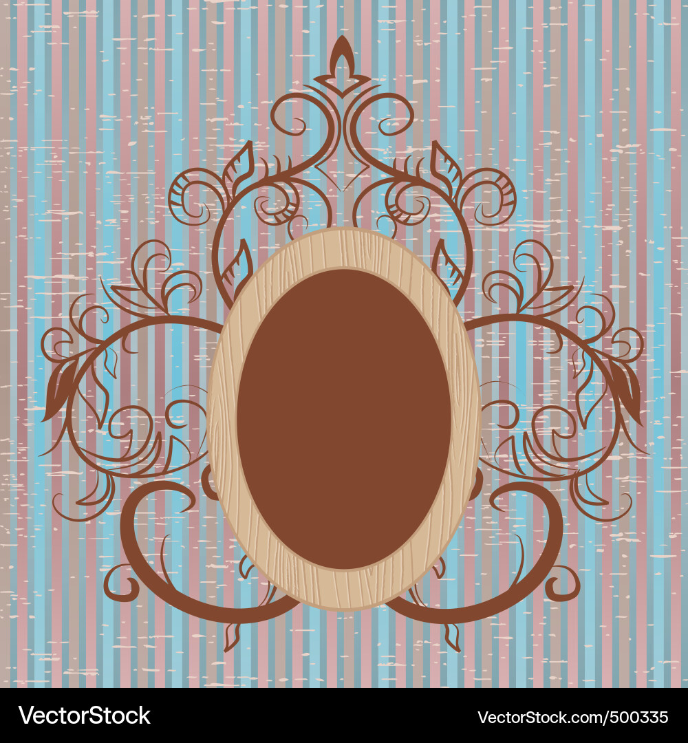 Vintage framework Royalty Free Vector Image - VectorStock