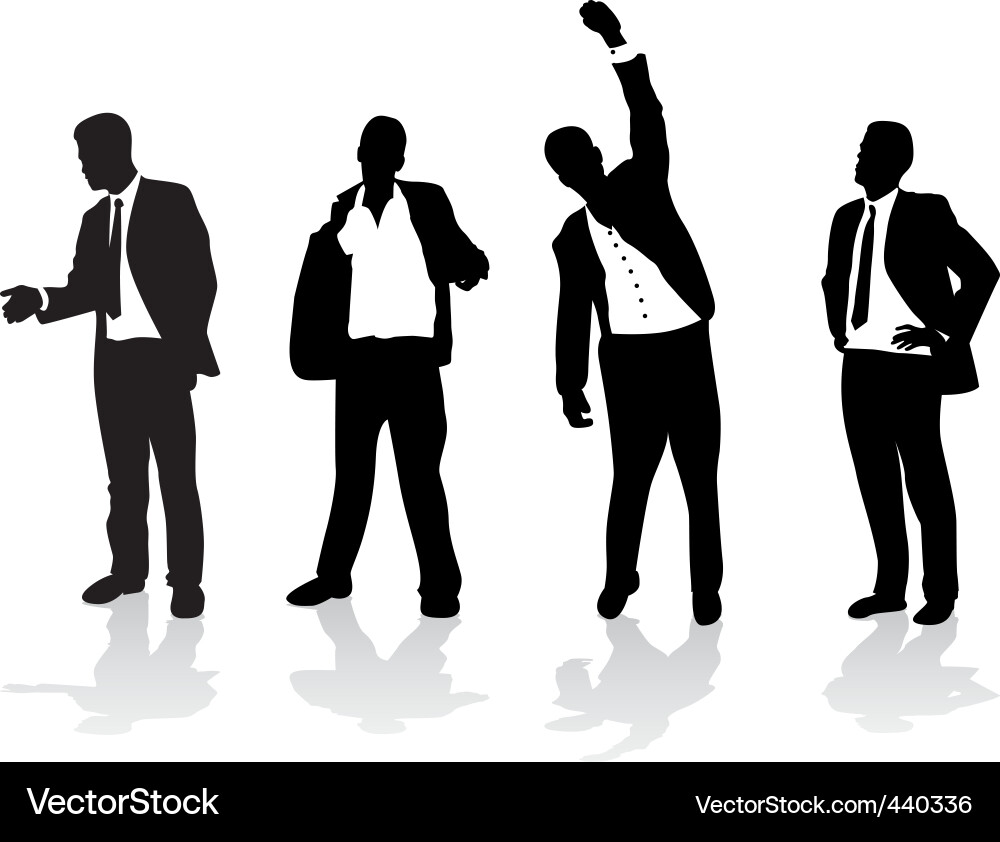 Business people Royalty Free Vector Image - VectorStock