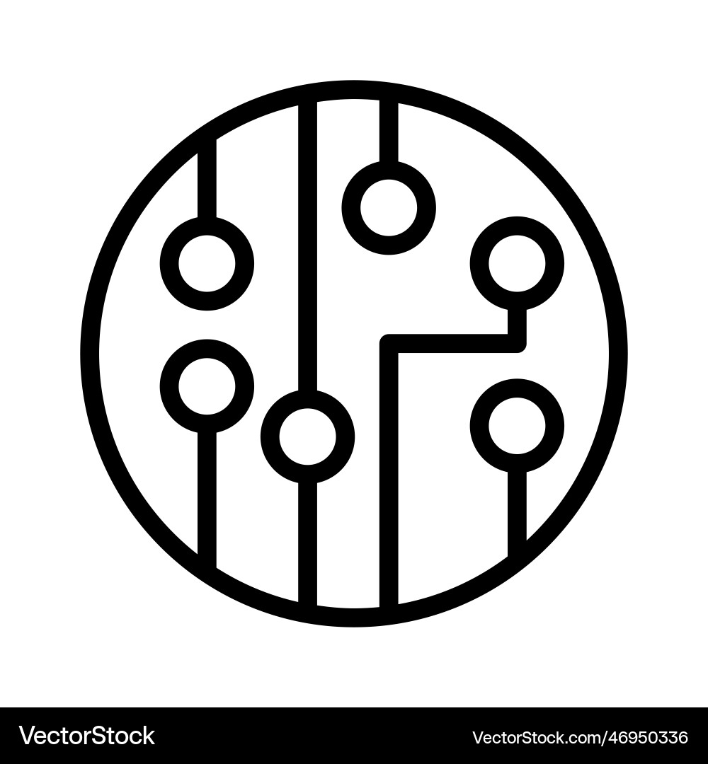 Chip icon Royalty Free Vector Image - VectorStock