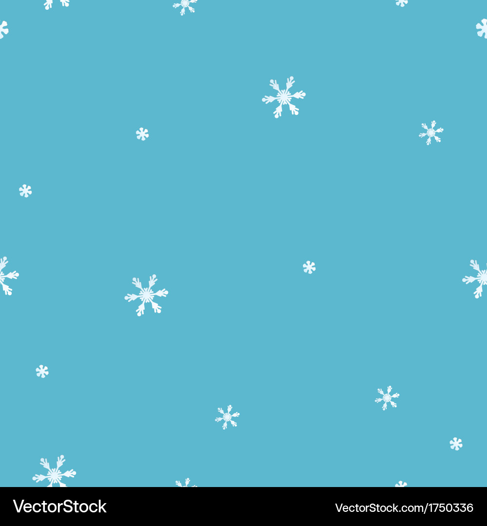 Seamless winter background Royalty Free Vector Image