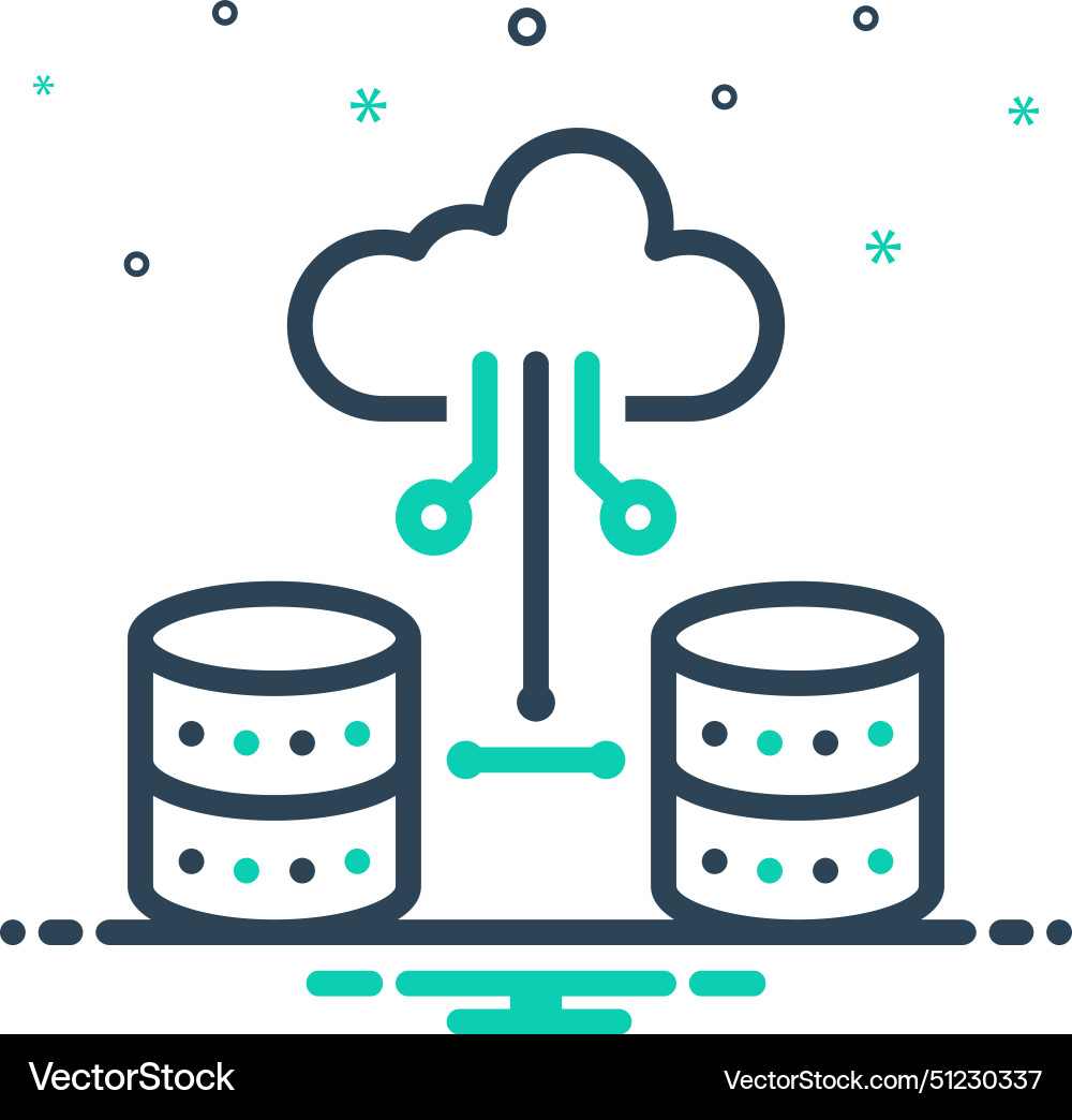 Big data Royalty Free Vector Image - VectorStock