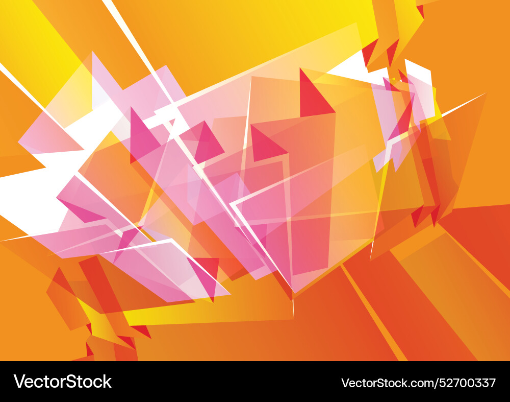 Geometric shapes background design Royalty Free Vector Image