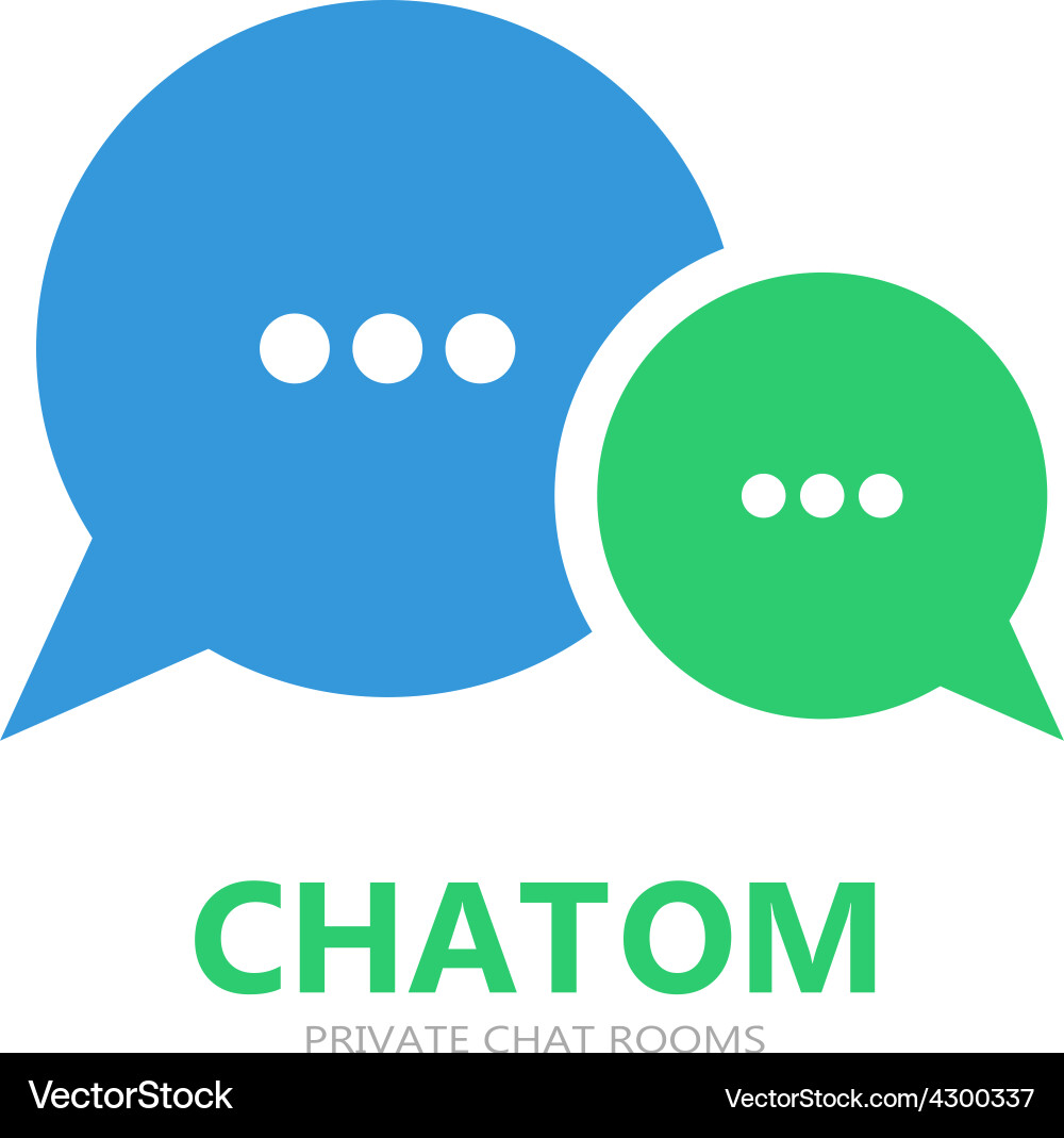 Modern Chat Icon Royalty Free Vector Image - VectorStock