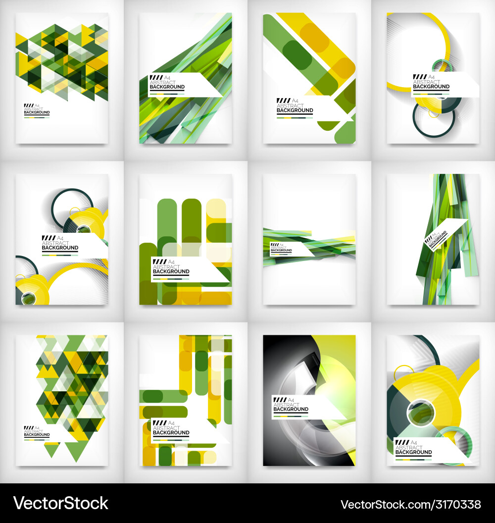 Geometric abstract business template Royalty Free Vector