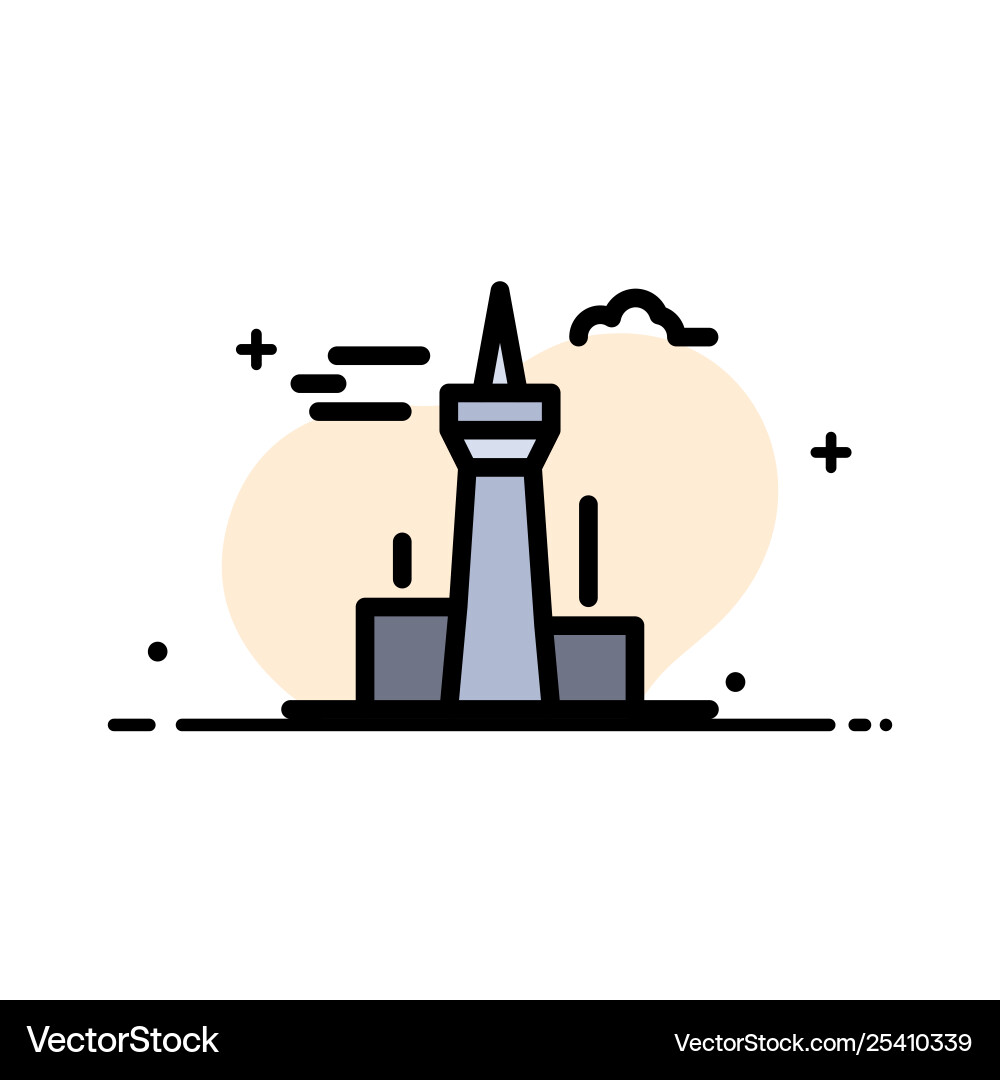 Architecture and city buildings canada tower Vector Image