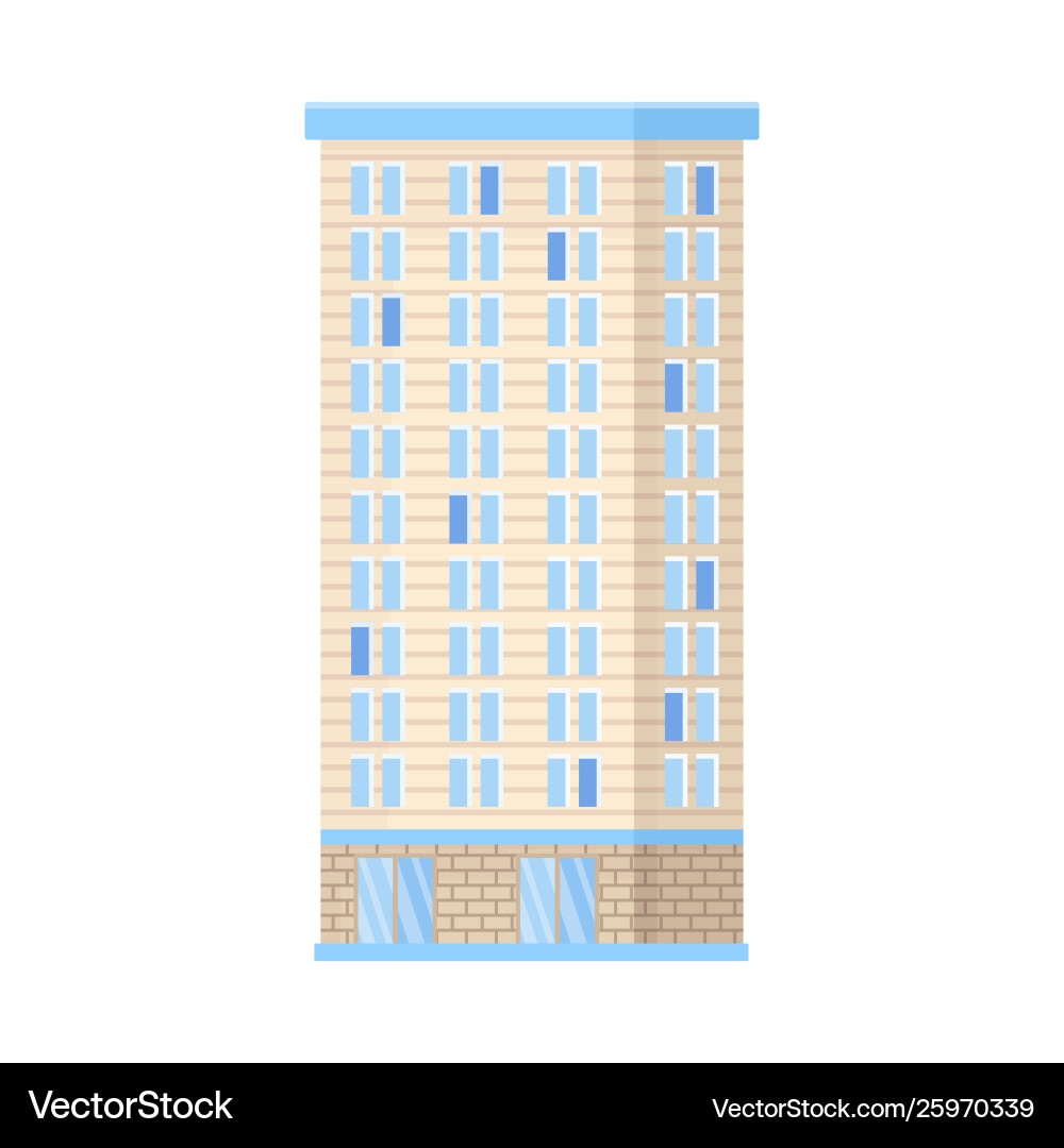 High and rise icon Royalty Free Vector Image - VectorStock