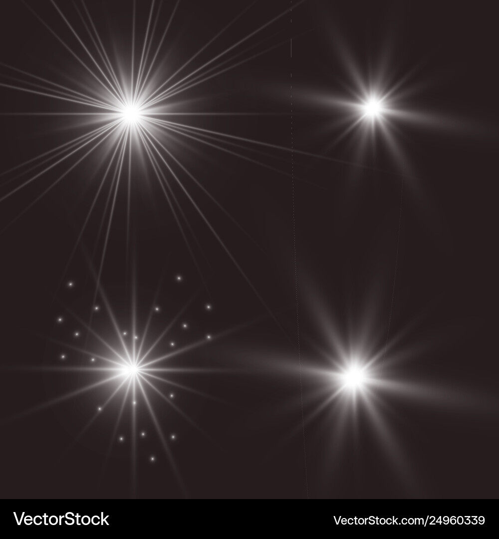 Special effect isolated on transparent background Vector Image