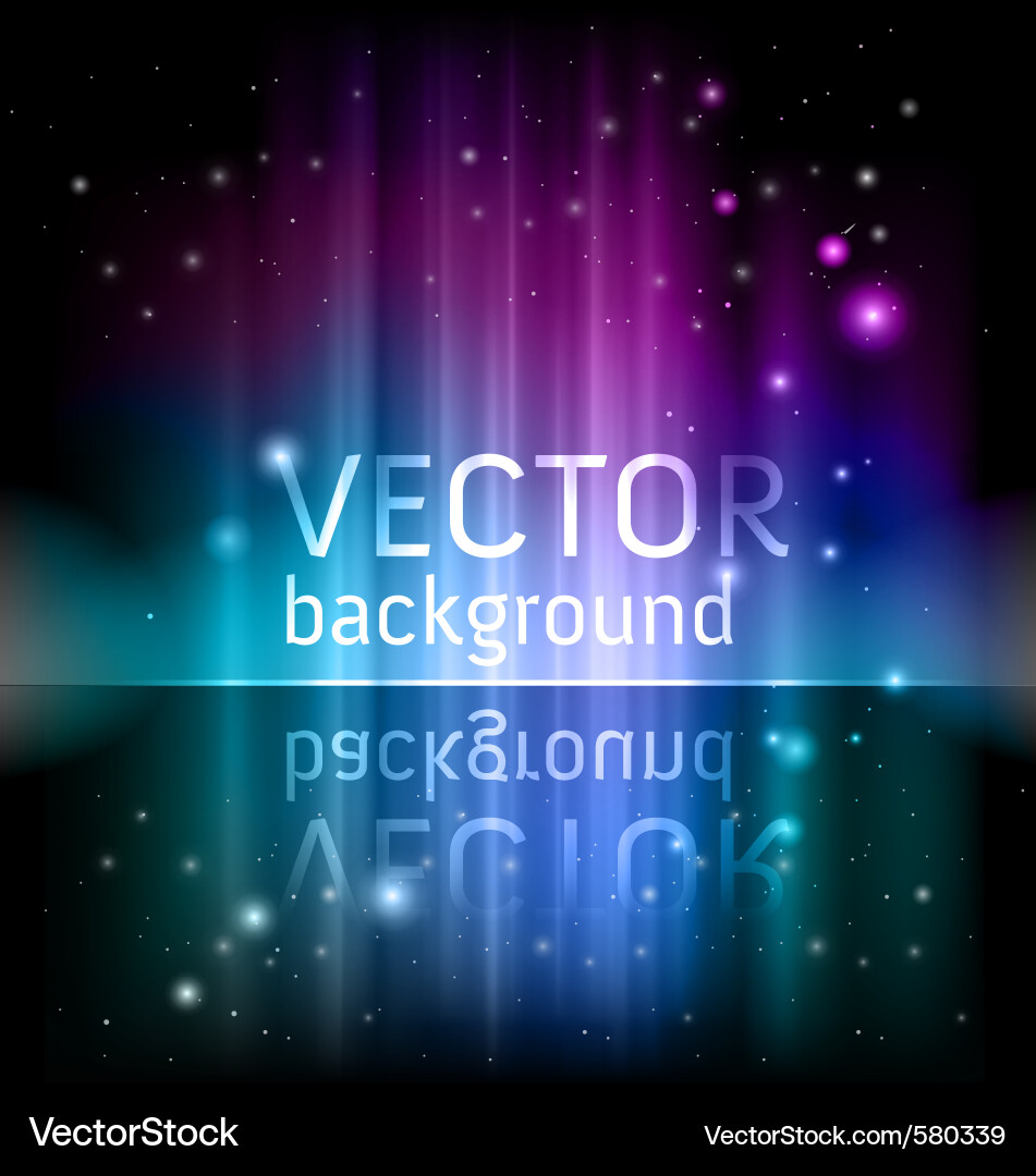 Spectrum glow Royalty Free Vector Image - VectorStock