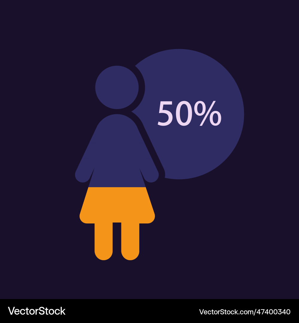 Human figure infographic chart design template Vector Image