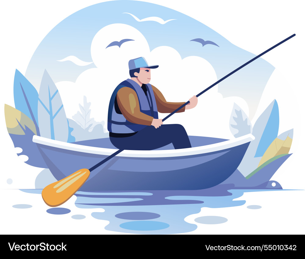 Boating Royalty Free Vector Image - VectorStock