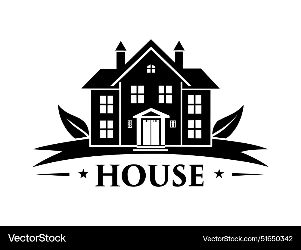 House logo Royalty Free Vector Image - VectorStock