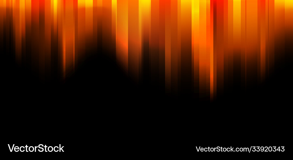 Abstract orange and yellow gradient stripes Vector Image