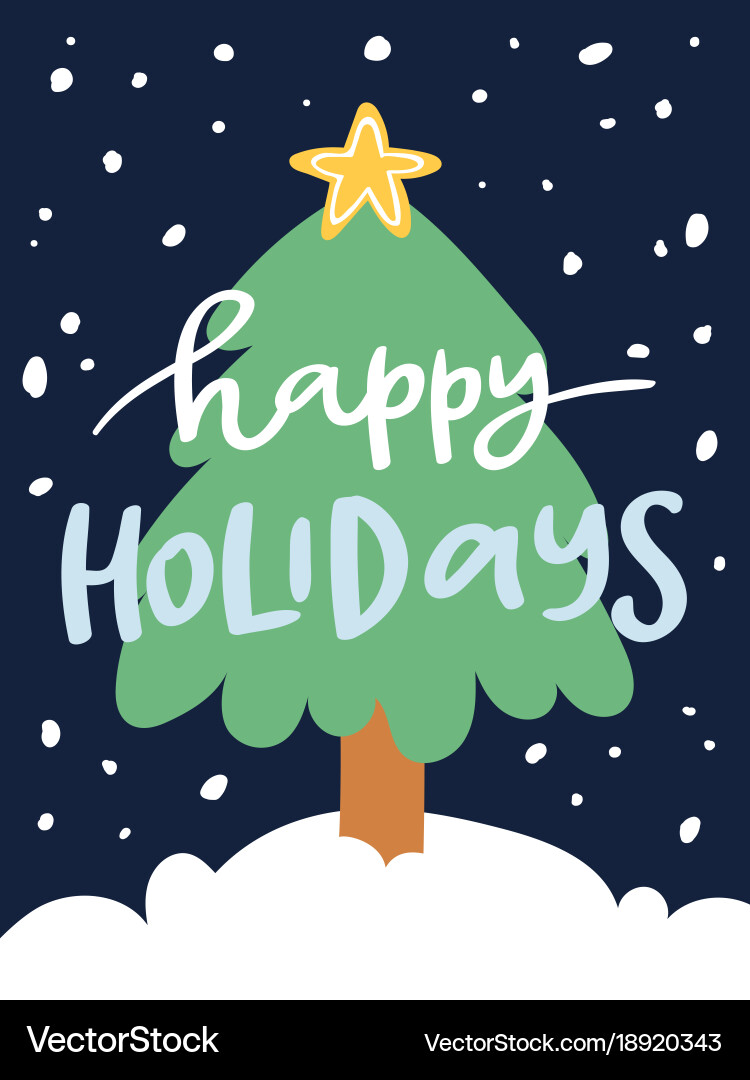 Christmas party invitation card design Royalty Free Vector