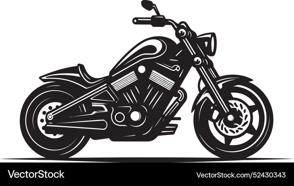 Detailed bike speed demon design Royalty Free Vector Image