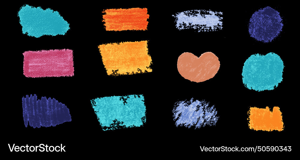 Pastel Form2 C Royalty Free Vector Image Vectorstock