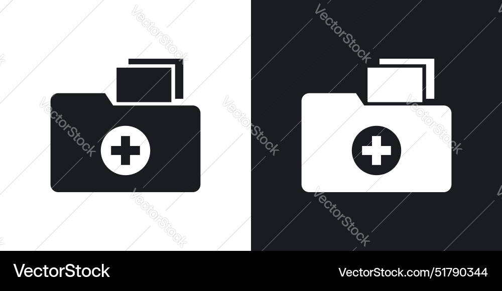 File medical icon Royalty Free Vector Image - VectorStock