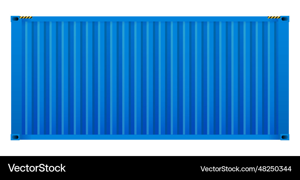 Logistic cargo container shipping transportation Vector Image