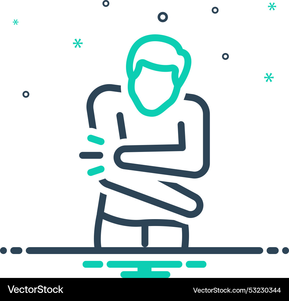 Skin rash Royalty Free Vector Image - VectorStock