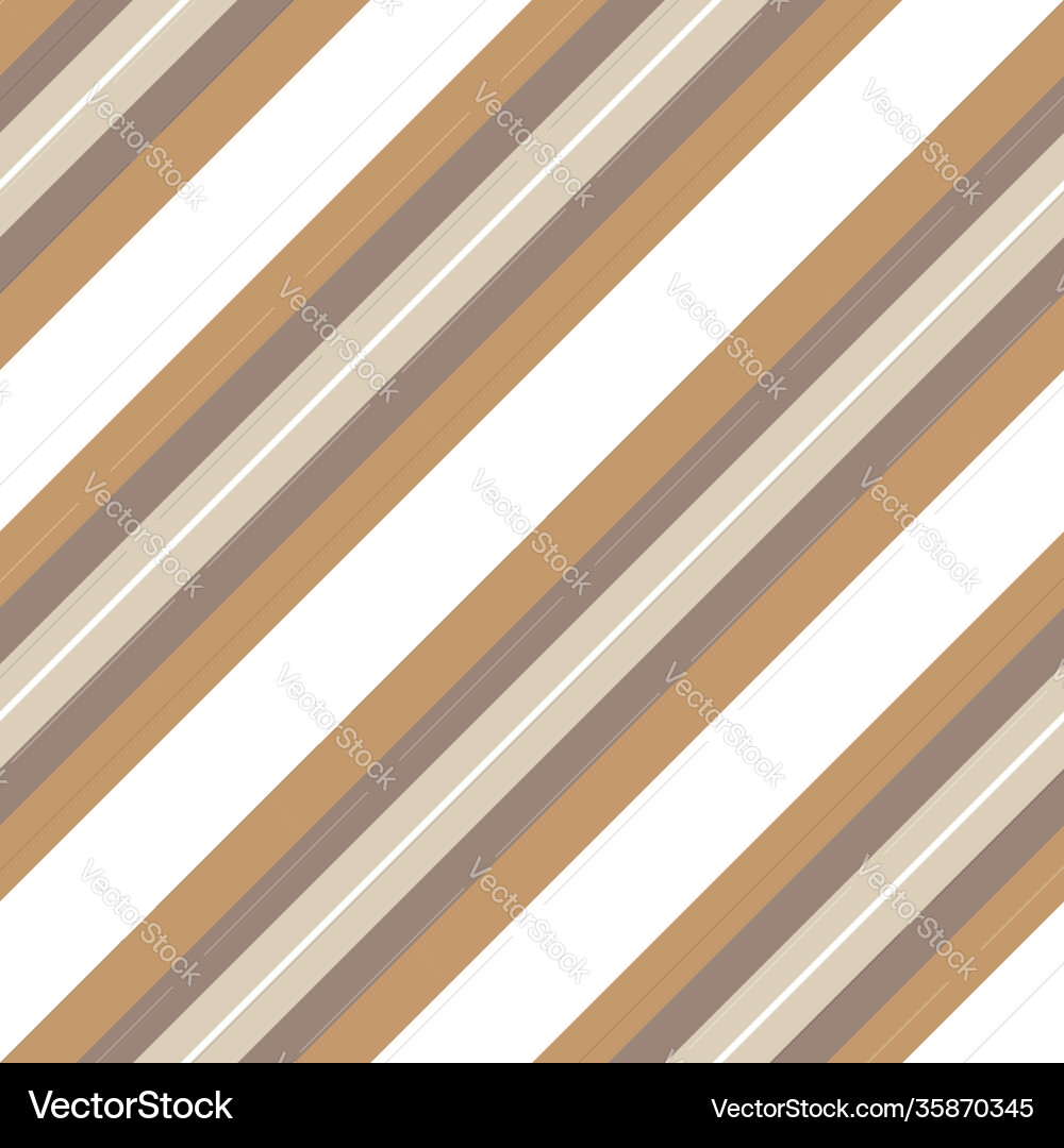 Brown taupe stripe seamless pattern background Vector Image
