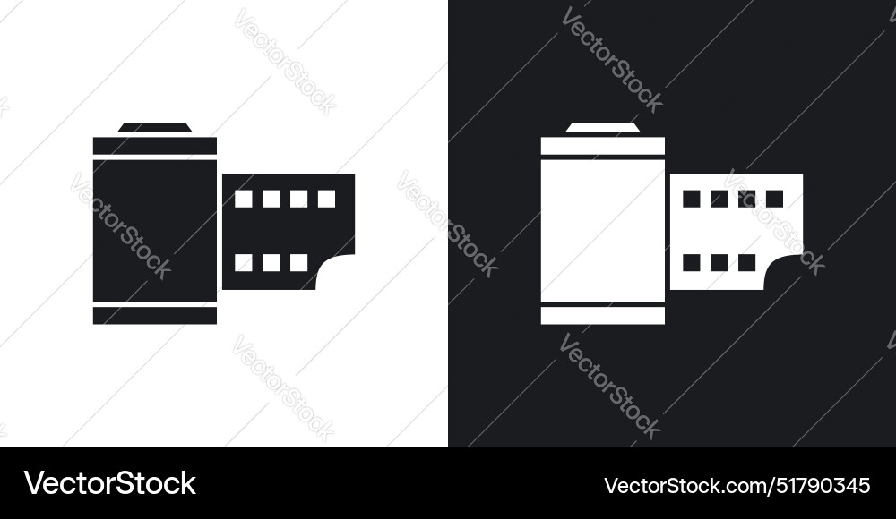 Film canister icon Royalty Free Vector Image - VectorStock
