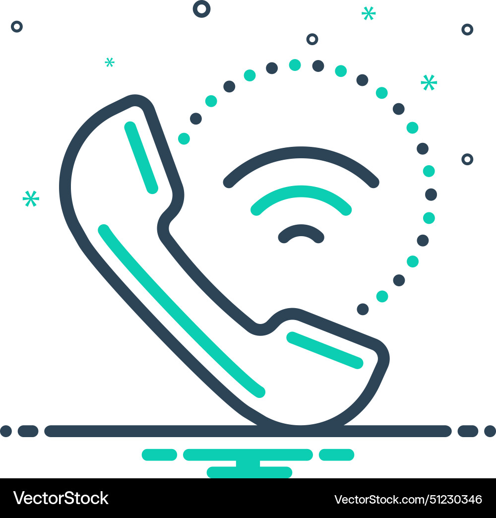 Call Royalty Free Vector Image - VectorStock
