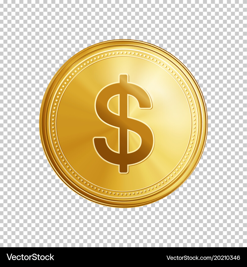 Gold Dollar Symbol