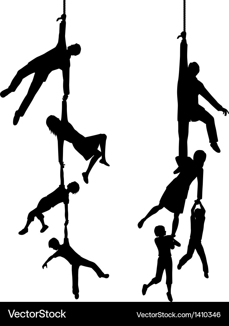 Hanging Royalty Free Vector Image - VectorStock