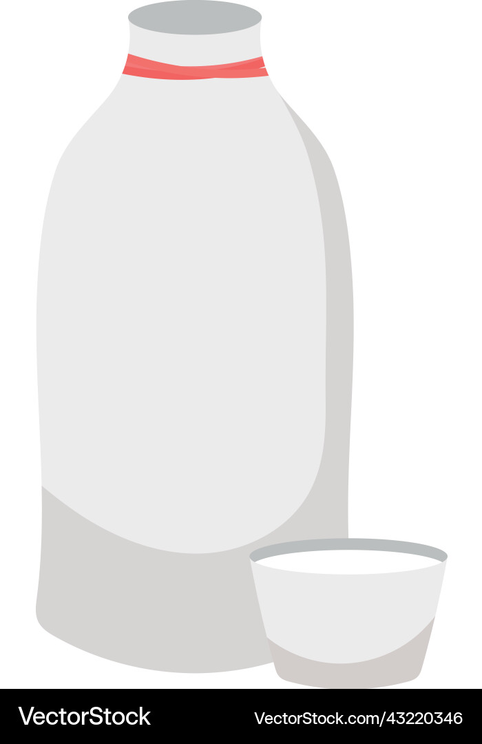 Sake bottle design Royalty Free Vector Image - VectorStock