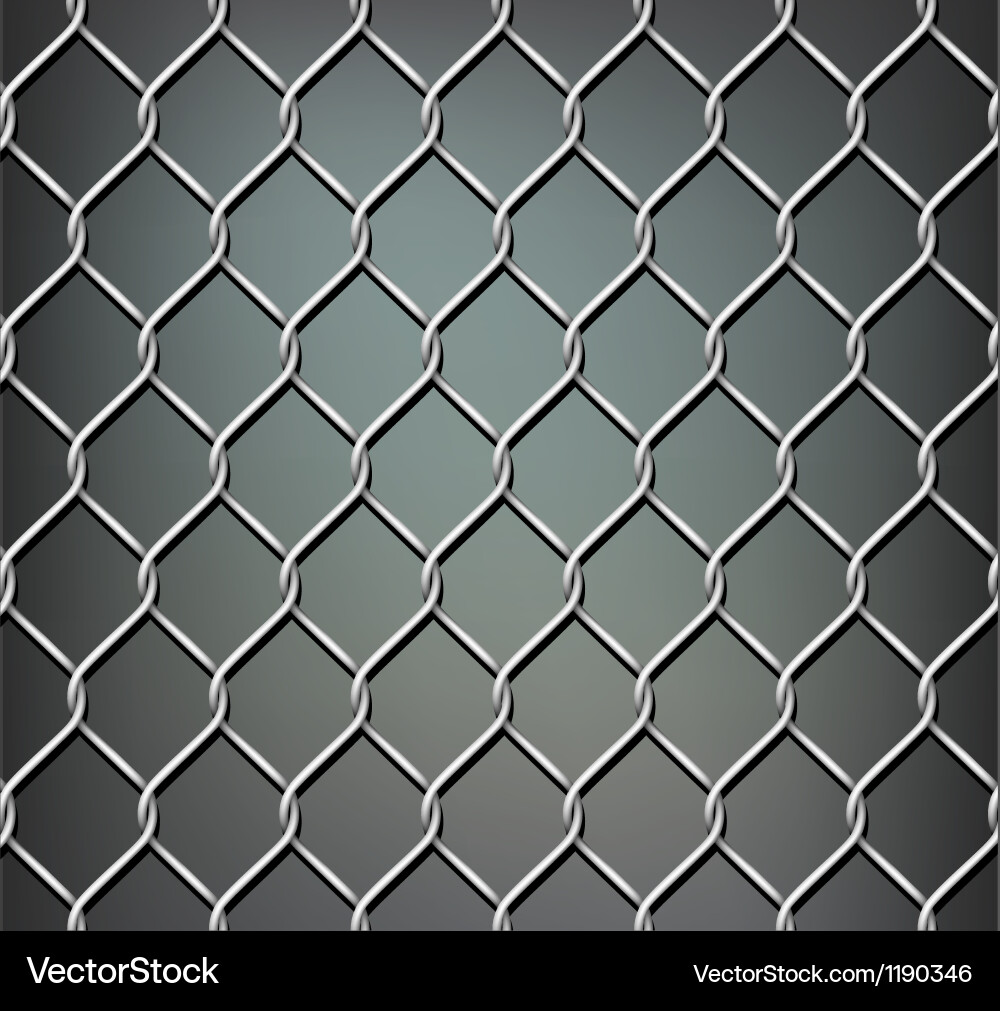 Nahtloses Metallgitter Lizenzfreies Vektorbild