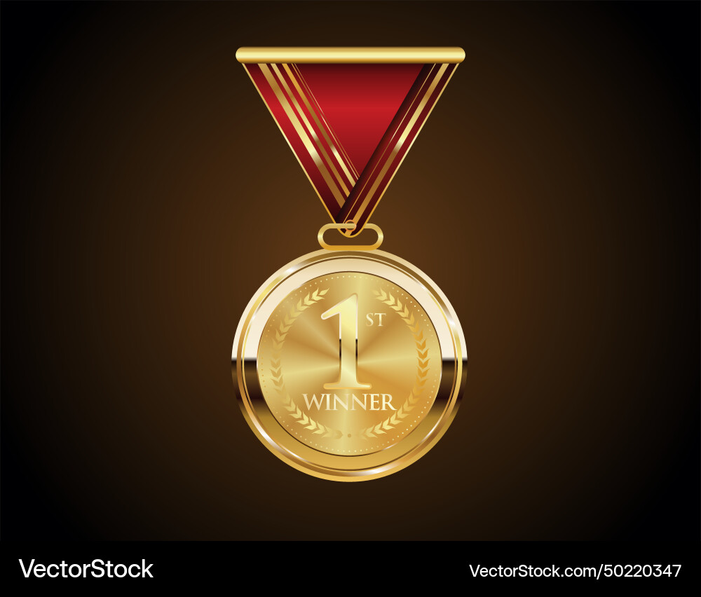 Award winner badge isolated 009 Royalty Free Vector Image