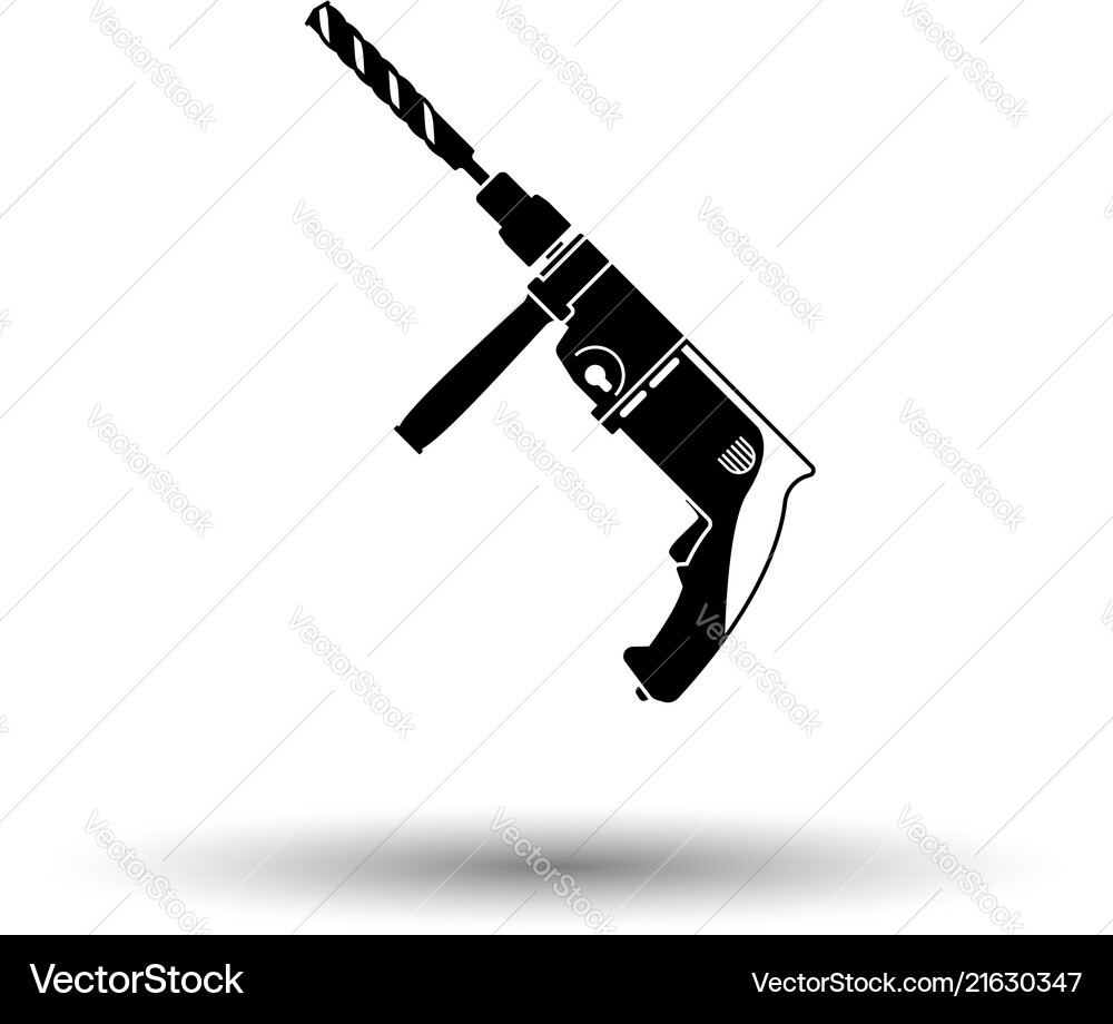 Electric perforator icon Royalty Free Vector Image